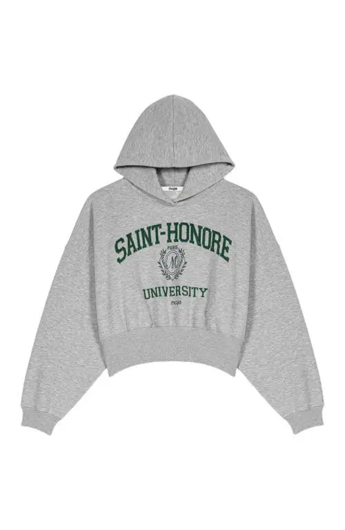Maje Hooded Sweatshirt