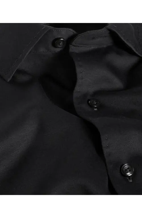 David Donahue Pima Cotton Button Up Shirt
