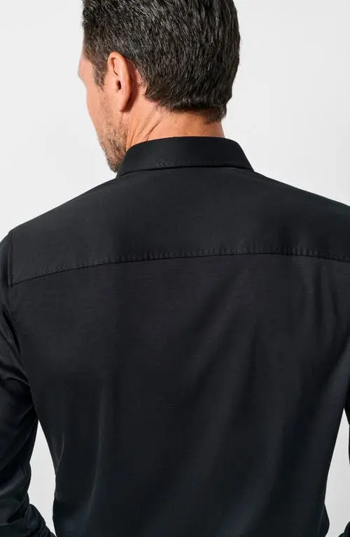 David Donahue Pima Cotton Button Up Shirt