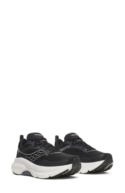 Saucony Omni St 23 Running Shoe - Black/silver