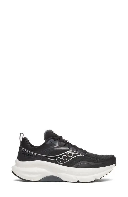 Saucony Omni St 23 Running Shoe - Black/silver