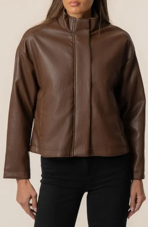 Kut From The Kloth Wren Oversize Faux Leather Jacket