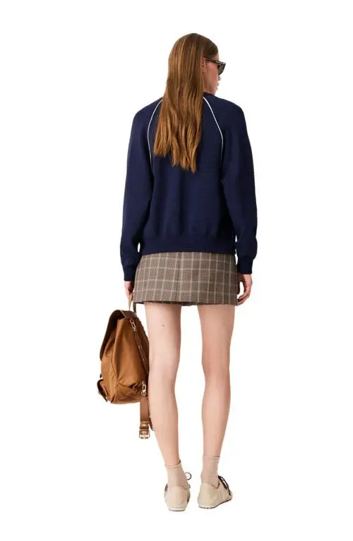 Maje Zipped Cardigan