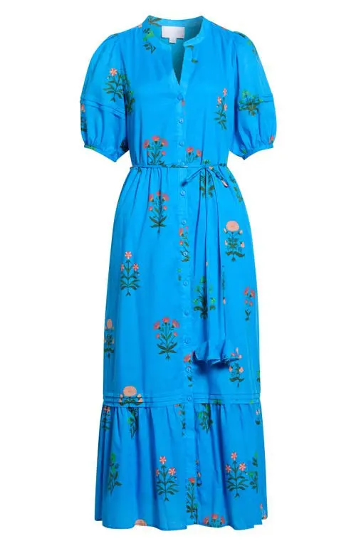 SUGARLIPS Lizeth Placed Floral Cotton Shirdress