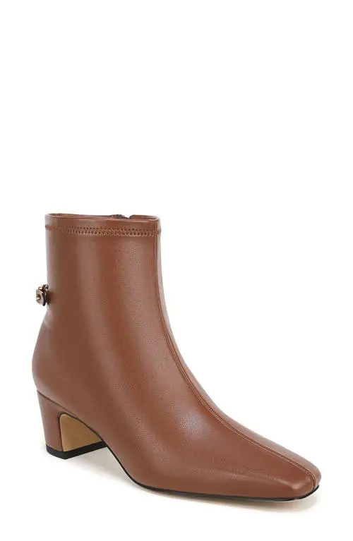 Franco Sarto Flxstina Faux Leather Bootie - Brown