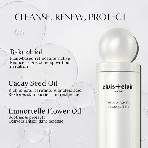 ELVIS+ELVIN Bakuchiol Cleansing Oil100ml