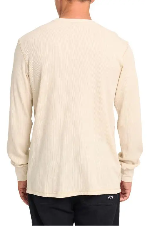 BILLABONG Essential Long Sleeve Thermal T-shirt - Oatmeal