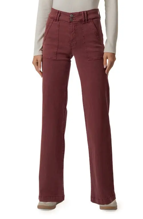 Kut From The Kloth Jodi High Waist Straight Leg Jeans - Claret