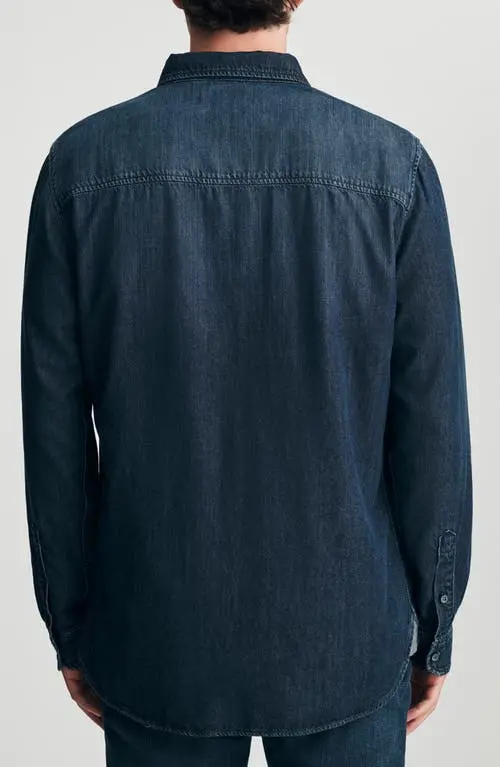 MAVI Bill Tencel Lyocell & Organic Cotton Button-up Shirt