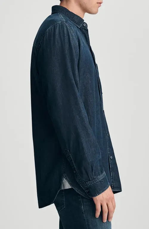 MAVI Bill Tencel Lyocell & Organic Cotton Button-up Shirt