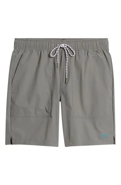 DARK SEAS Warwick Stretch Drawstring Shorts - Grey
