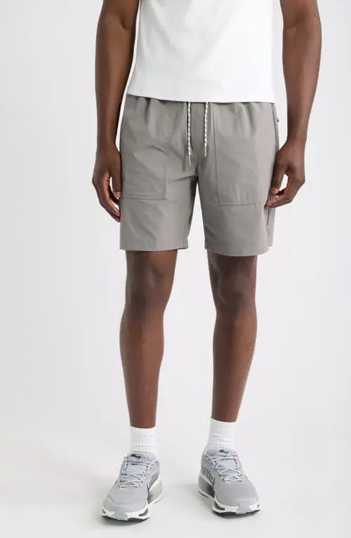 DARK SEAS Warwick Stretch Drawstring Shorts - Grey