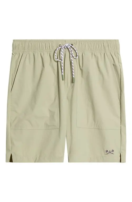 DARK SEAS Warwick Stretch Drawstring Shorts - Moss