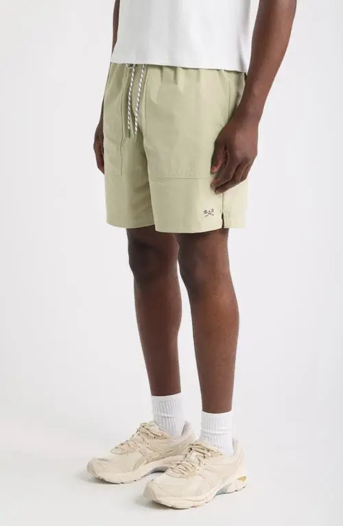 DARK SEAS Warwick Stretch Drawstring Shorts - Moss