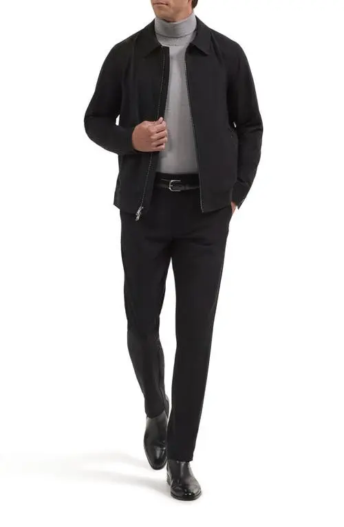 Bugatchi Travel Tech Five Pocket Pants - Black