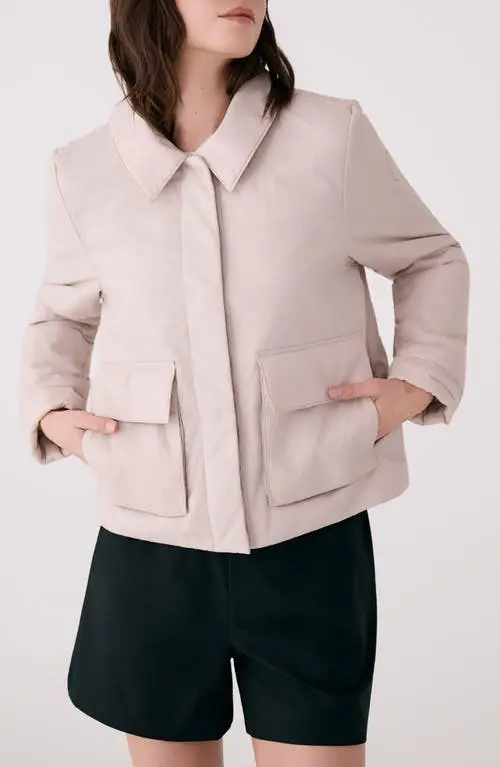 LOLE Dani Quilted Puffer Jacket - Abalone