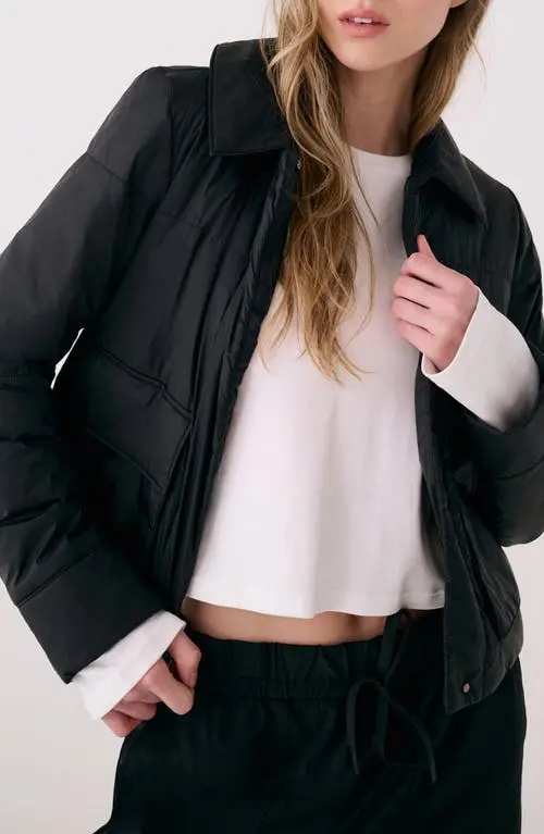 LOLE Dani Quilted Puffer Jacket - Black