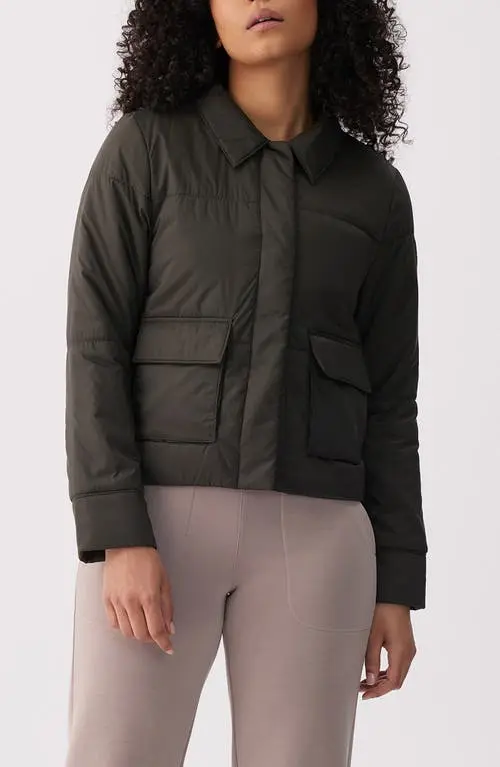 LOLE Dani Quilted Puffer Jacket - Olive