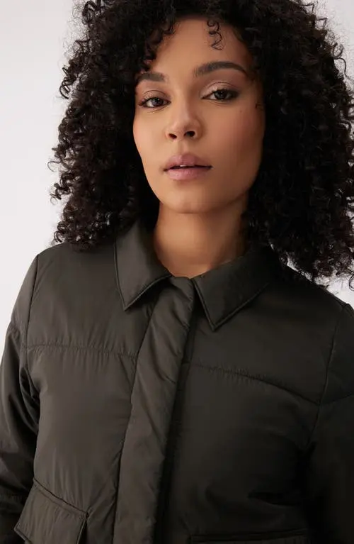 LOLE Dani Quilted Puffer Jacket - Olive