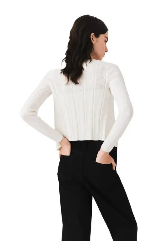 Maje Pointelle Knit Twinset