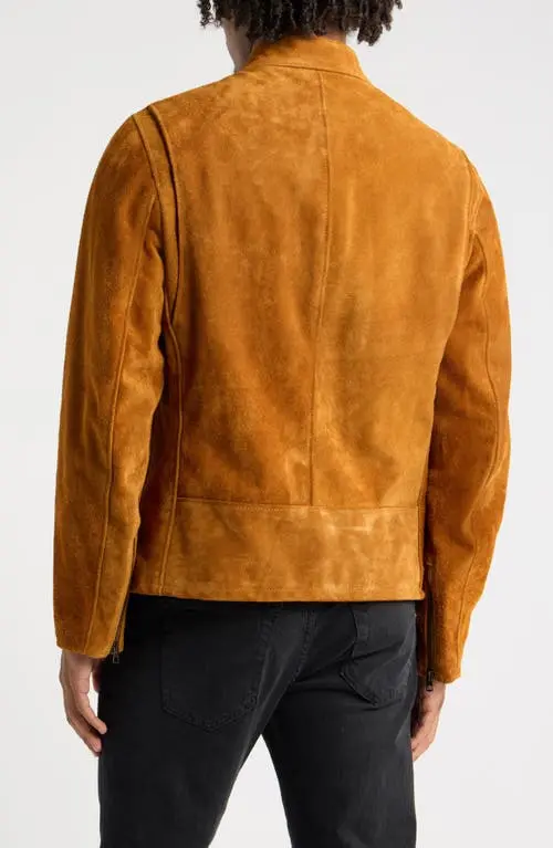 SCHOTT Cowhide Leather Racer Jacket