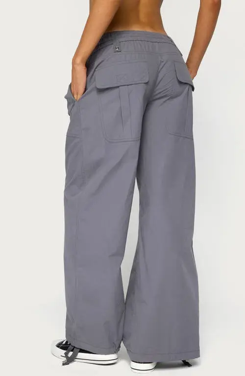 EDIKTED Kathleen Oversized Cotton Cargo Pants
