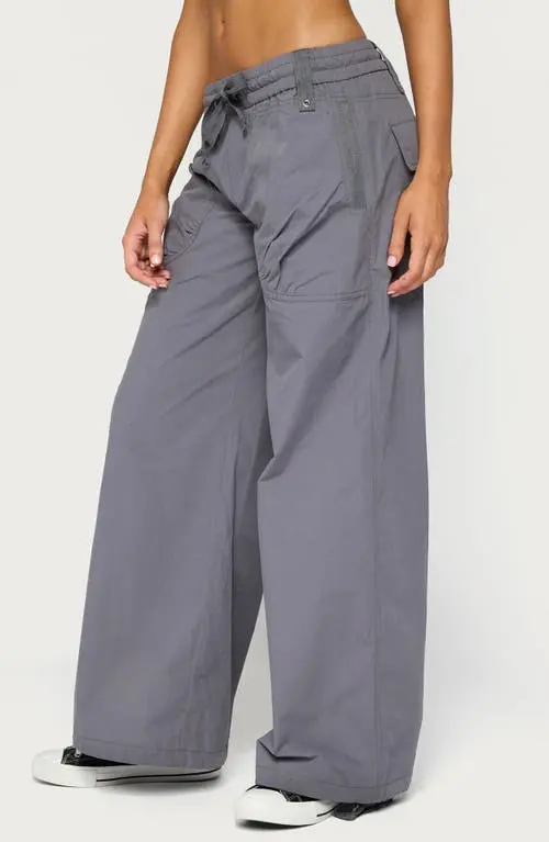 EDIKTED Kathleen Oversized Cotton Cargo Pants