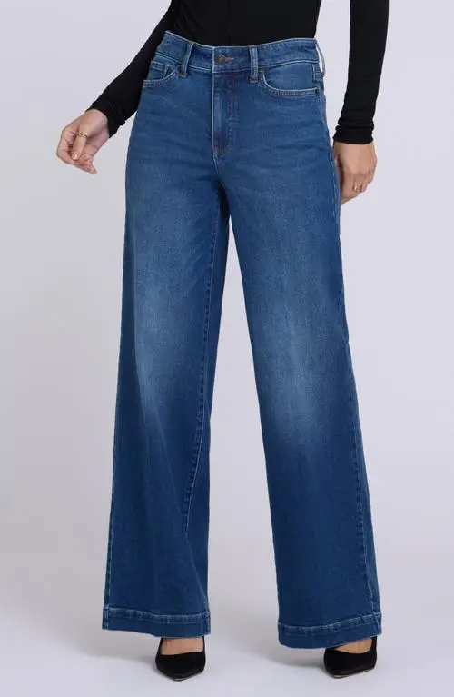 NYDJ Teresa High Waist Wide Leg Jeans - Blaze