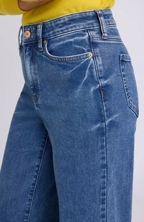 NYDJ Teresa High Waist Wide Leg Jeans - Burnet