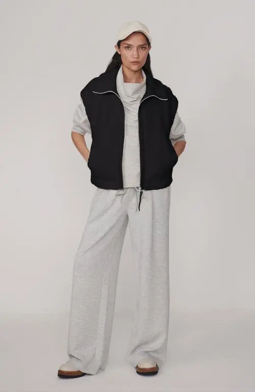 Varley Dominic Fleece Gilet - Black