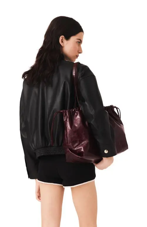 Maje Leather Jacket