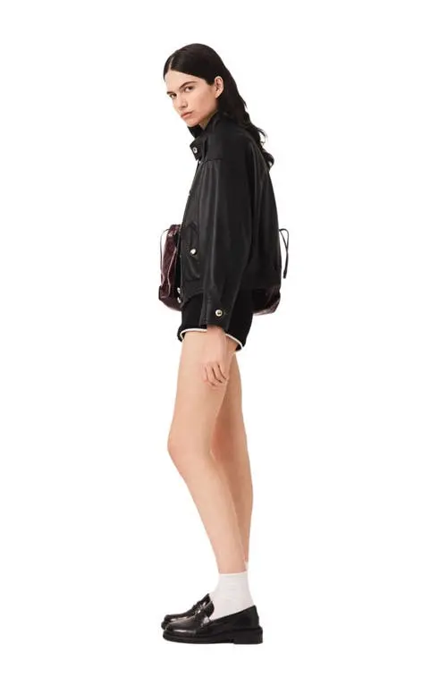 Maje Leather Jacket