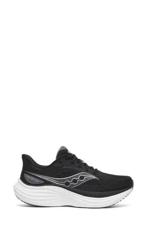 Saucony Triumph 24 Running Shoe - Black/silver