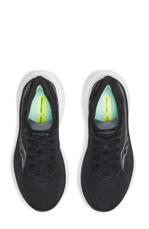 Saucony Triumph 24 Running Shoe - Black/silver
