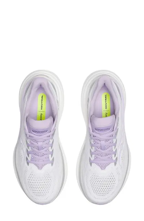 Saucony Triumph 24 Running Shoe - White/pastel