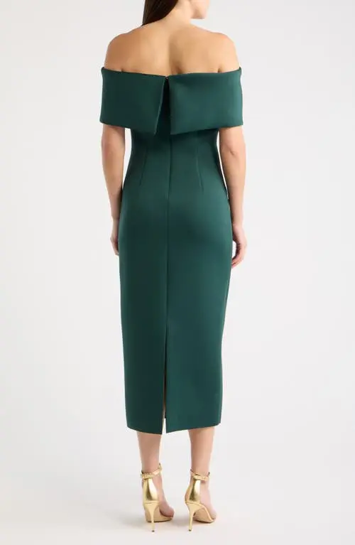 Eliza J Off The Shoulder Cocktail Dress
