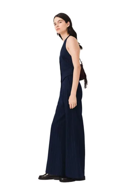 Maje Tailored Backless Top