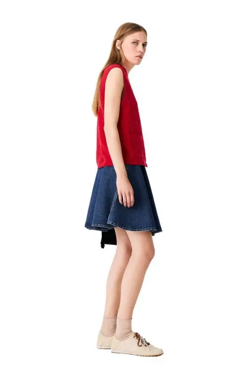Maje Sleeveless Knit Top