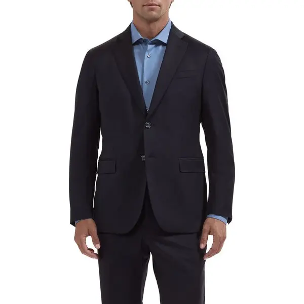 Bugatchi Two-button Stretch Virgin Wool Blazer