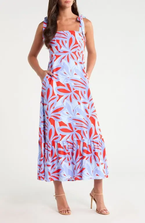 SUGARLIPS Hendy Shoulder Tie Maxi Sundress