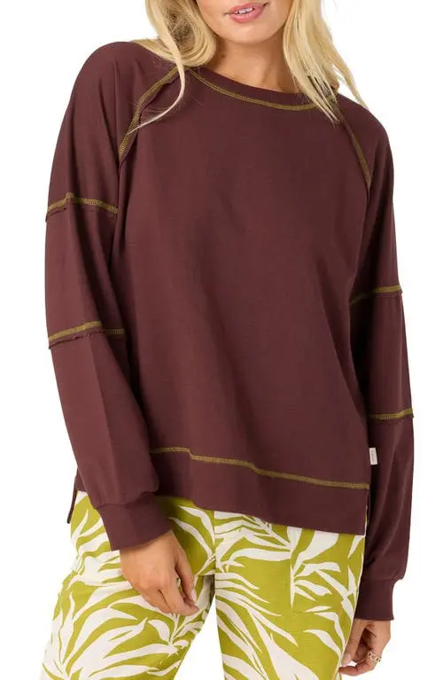 O'Neill Inside Out Fleece Sweatshirt - Chocolate