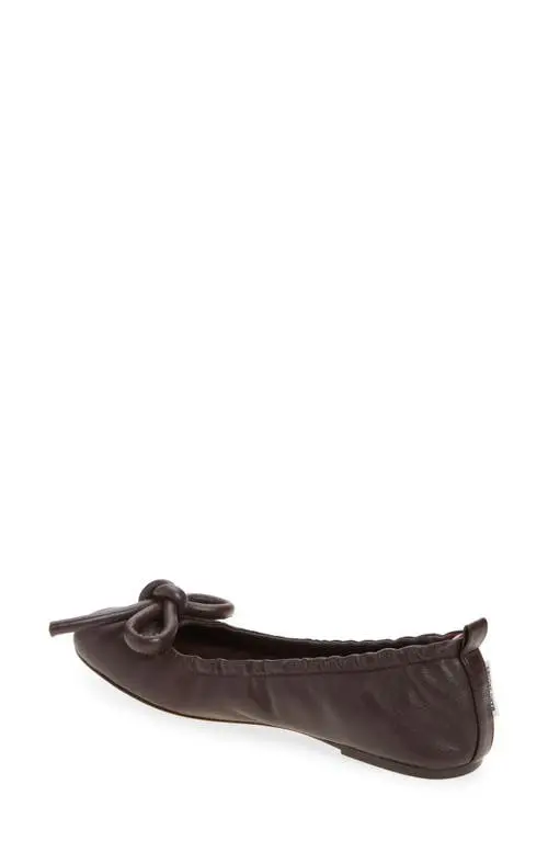 Marc Jacobs The Bow Lace-up Ballerina Flat - Fondant