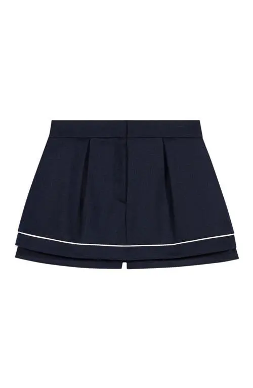 Maje Layered-effect Suit Shorts