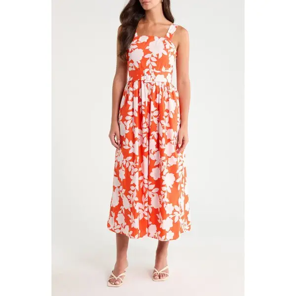 SUGARLIPS Avril Floral Cotton Dress