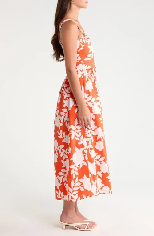 SUGARLIPS Avril Floral Cotton Dress