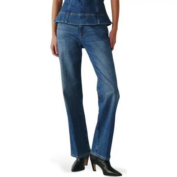 Warp + Weft Sat '90s Straight Leg Jeans