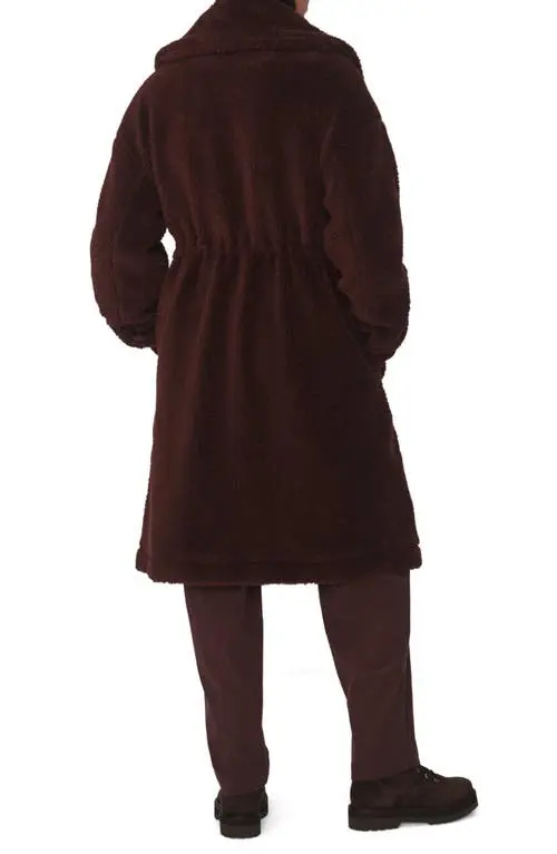 Varley Bennet Long Faux Shearling Coat