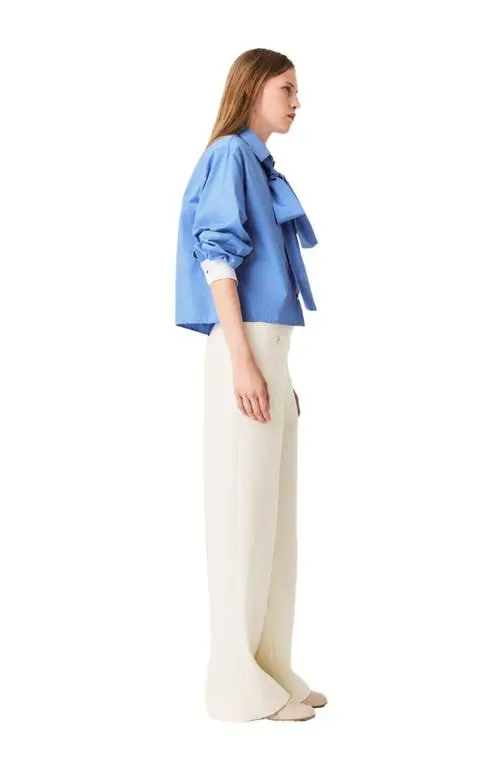 Maje Lurex Tweed Trousers