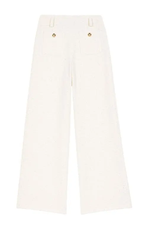 Maje Lurex Tweed Trousers