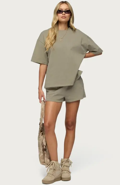 EDIKTED Cecilia Oversize Cotton T-shirt